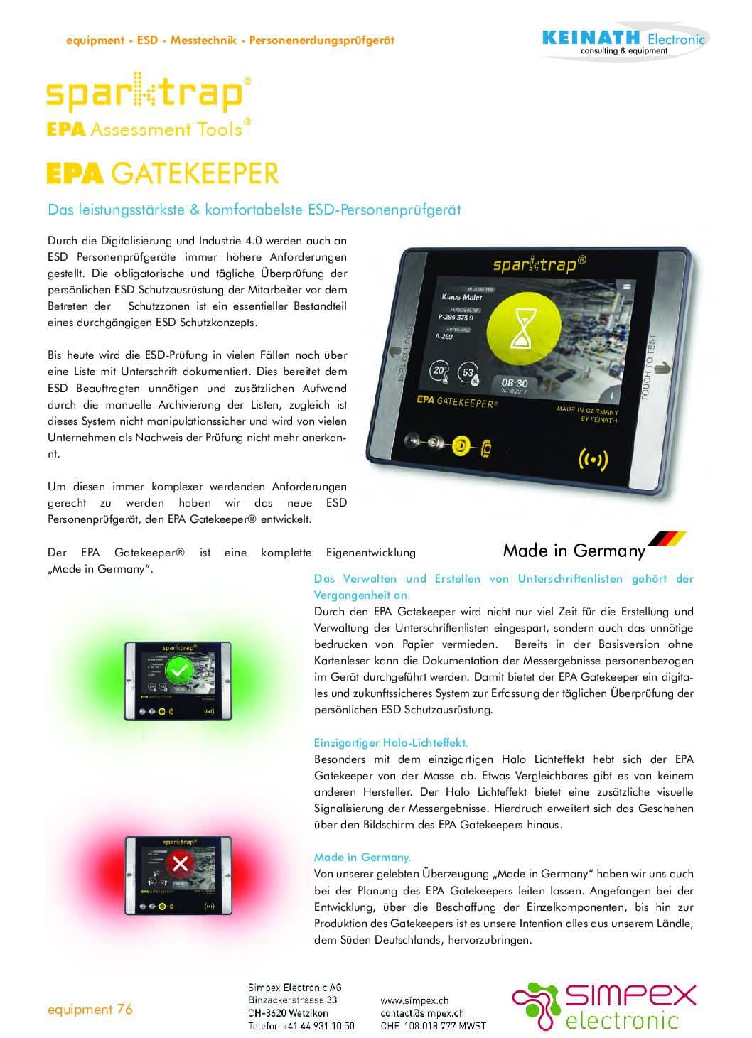 EPA Gatekeeper - Lassen Sie uns die Zukunft verändern… - Simpex ...