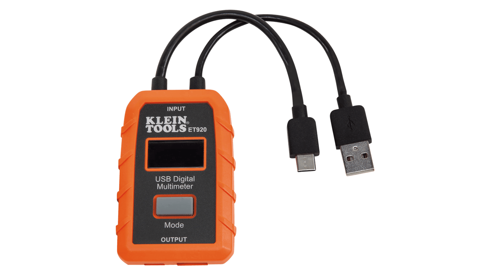 Klein Tools Digitales USB-Messgerät, USB-A und -C