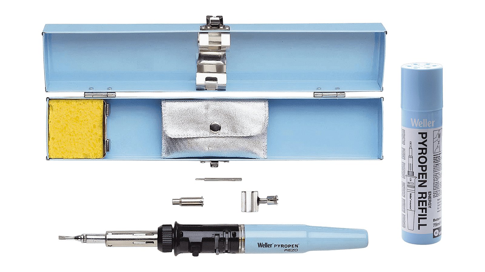 Weller - Pyropen Piezo Set in metal box (self-igniting)