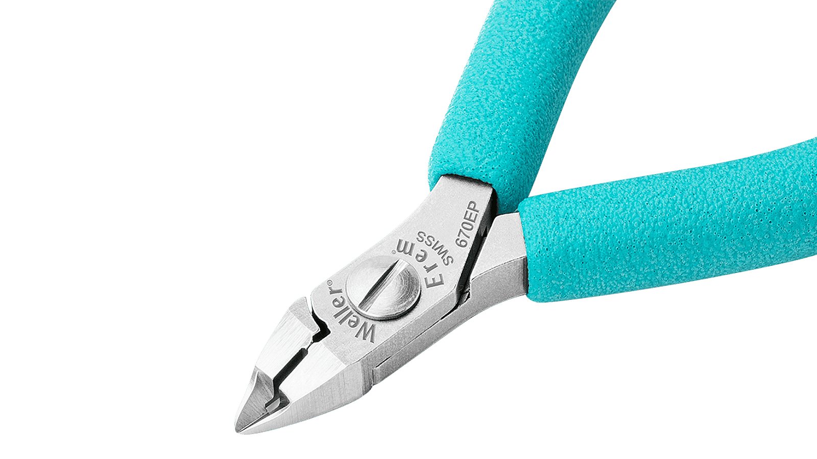 Weller Erem - Spitzschneider, gerader, kurzer, ausgesparter Kopf