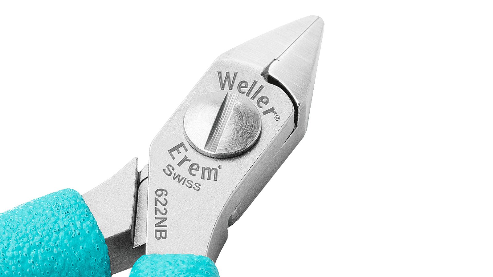 Weller Erem - Side cutter, pointed, recessed head