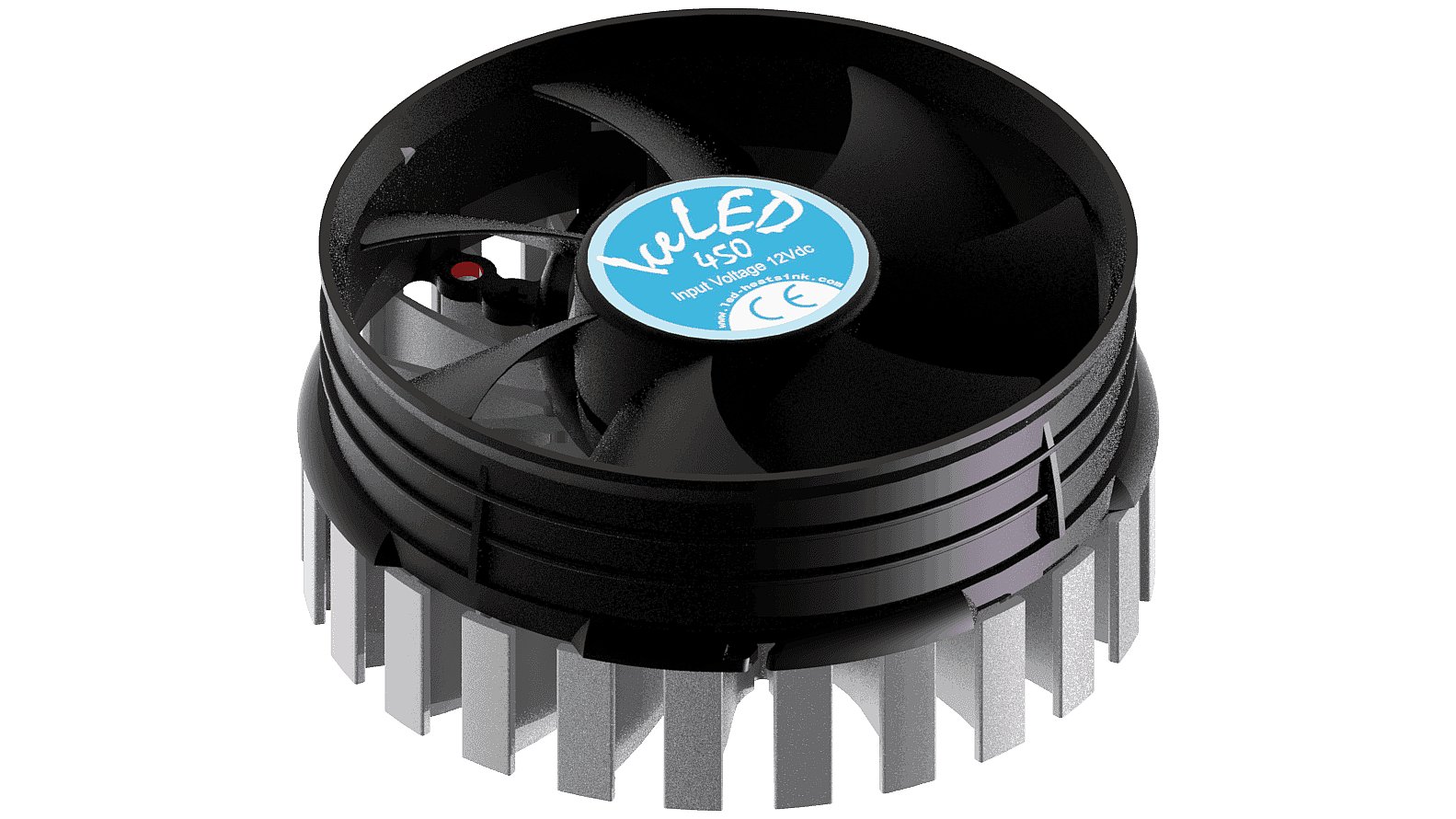 ICE LED 450 - Modular active LED cooler, ø99mm, H 45mm