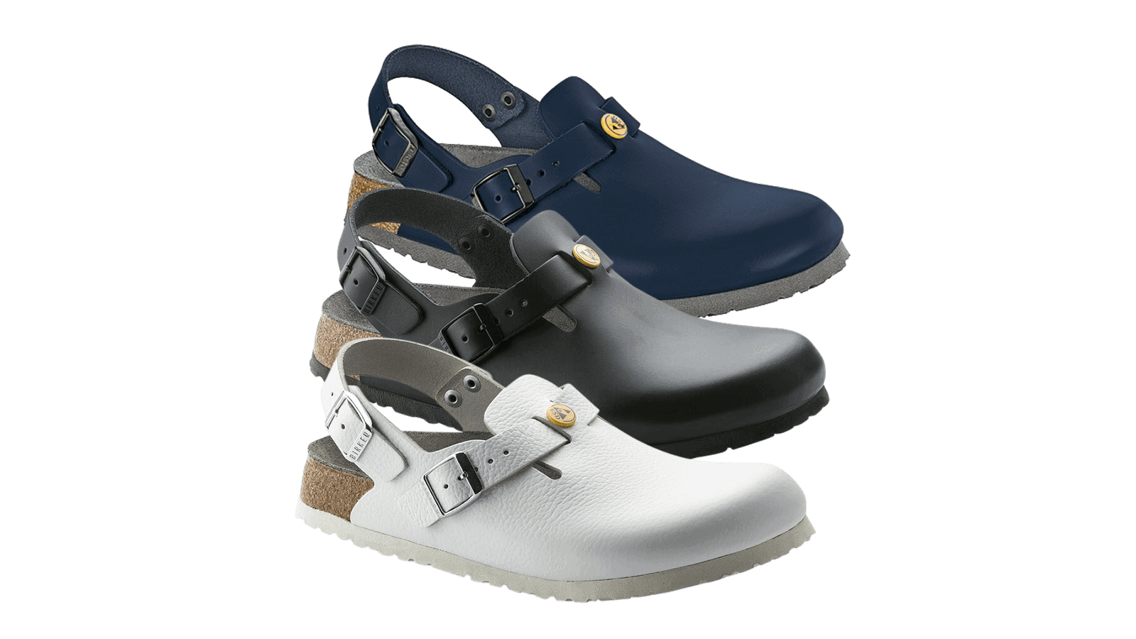 Birkenstock - Open ESD shoes "Tokio Birkenstock", black