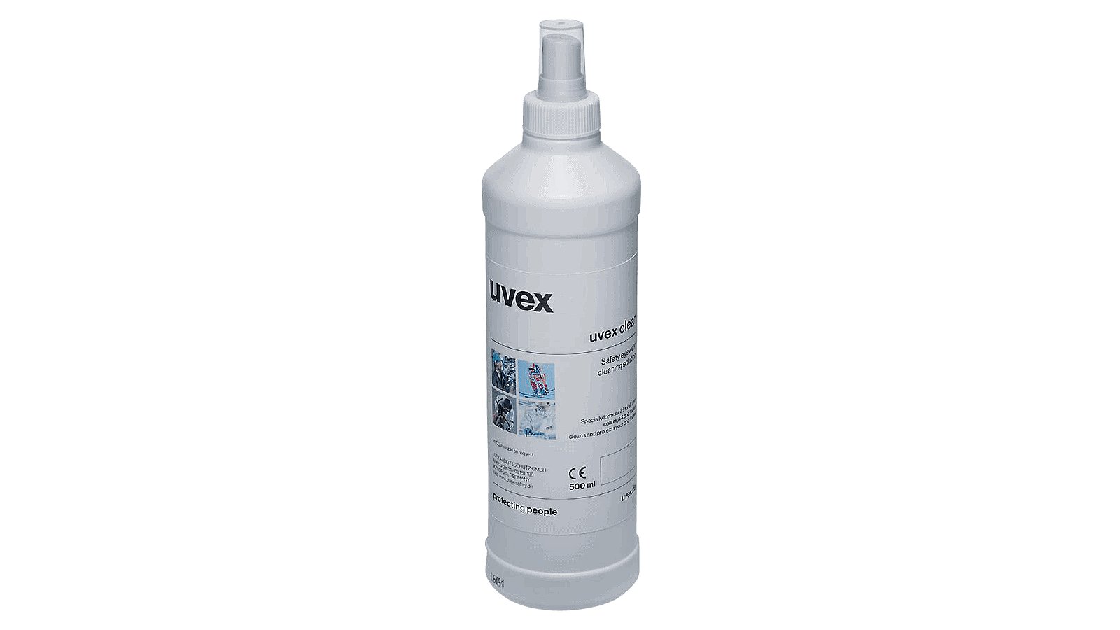 Uvex - Fluide de nettoyage 0,5 l en bouteille ronde