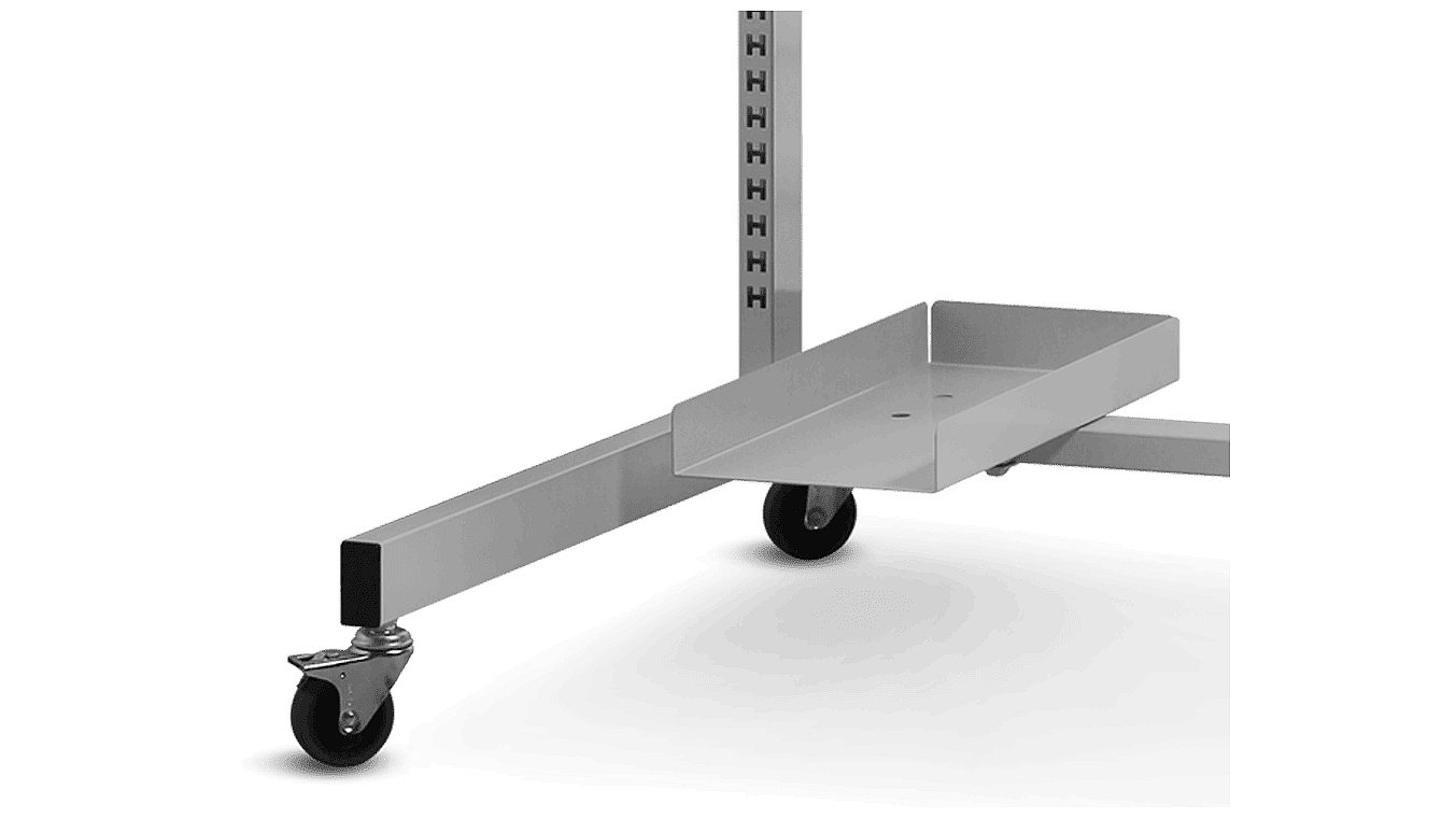 Reeco - Mobile ESD stand with table top