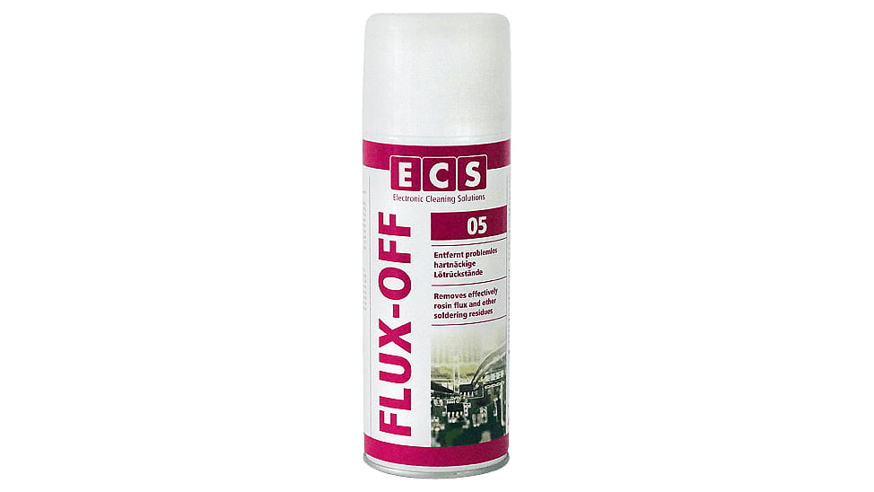 ECS - Flux-off, removes residues of soldering flux 400ml spray