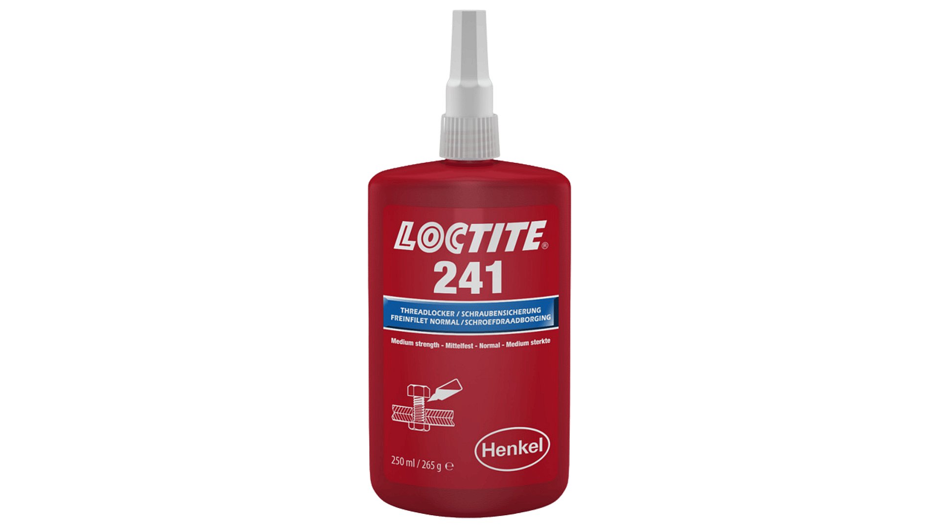 LOCTITE - LOCTITE® 241 Frein-filet 250 ml, bleu, liquide