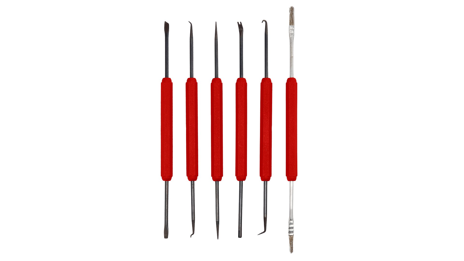 Weller - Soldering aid set, 6 double-sided tools