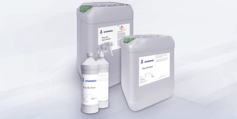 The new Flux-Ex cleaners from Stannol - Simpex Electronic AG