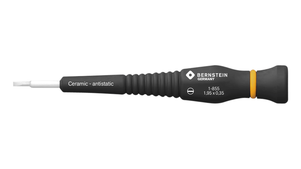 BERNSTEIN - Ceramic adjustment screwdriver slotted blade 1.95x0.35x20 ...