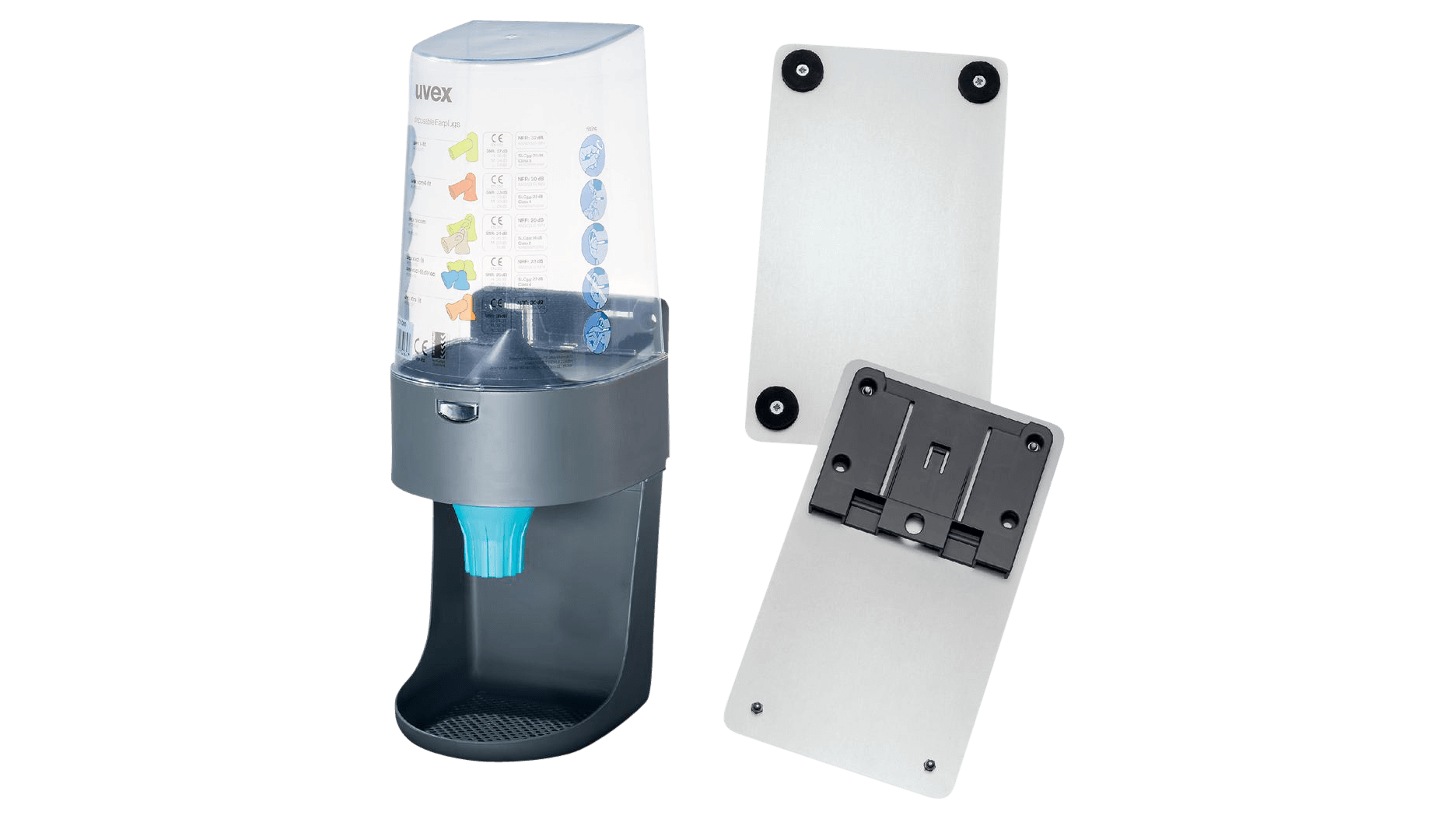 Uvex - uvex dispenser "one2click" including magnetic holder