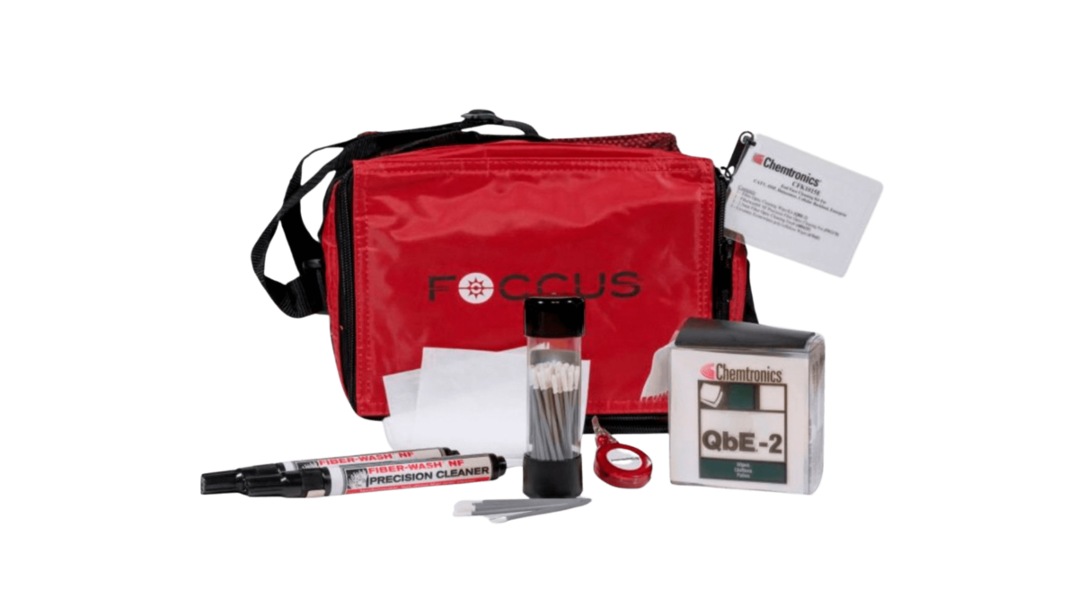 Chemtronics - Nettoyant pour fibres optiques Chemtronics, kit de sachets