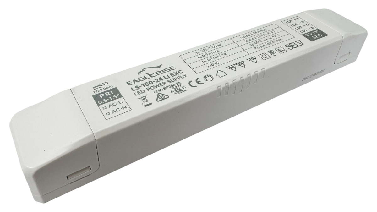 LS-150-24 LI EXC - Eaglerise - 150W LED Treiber Konstantspannung 24V/6.25A