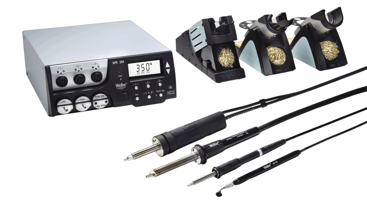 Weller - WR3000M Set 230 V, station de réparation à 3 canaux, 360 W ...