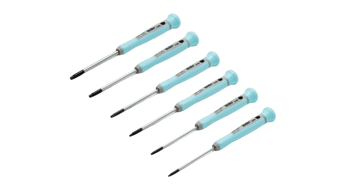 Weller Xcelite - XPTX600 -6-teiliges ESD-sicheres Torx ...